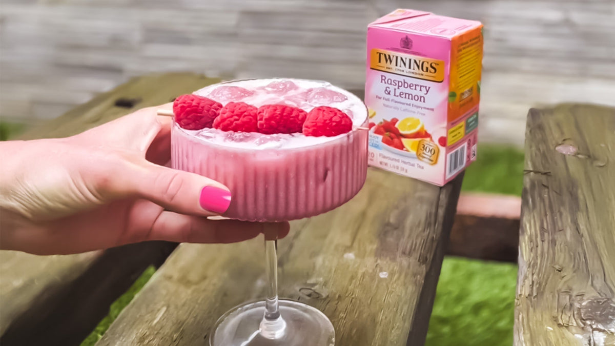 Twinings® Raspberry & Lemon Coconut Cream Mocktail – Twinings North America