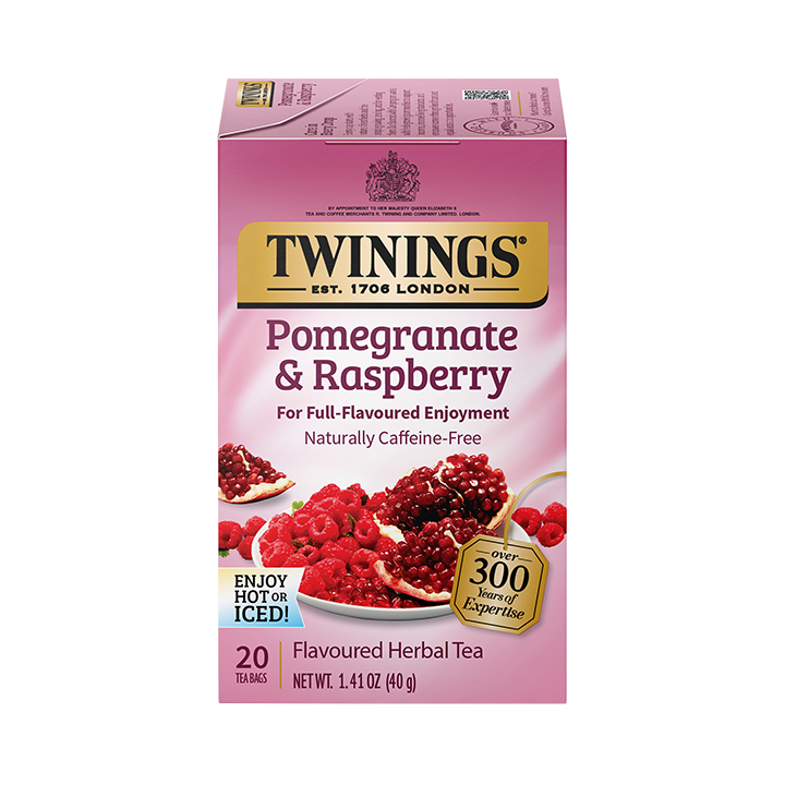 Twinings Pomegranate & Raspberry Herbal Tea – Twinings North America