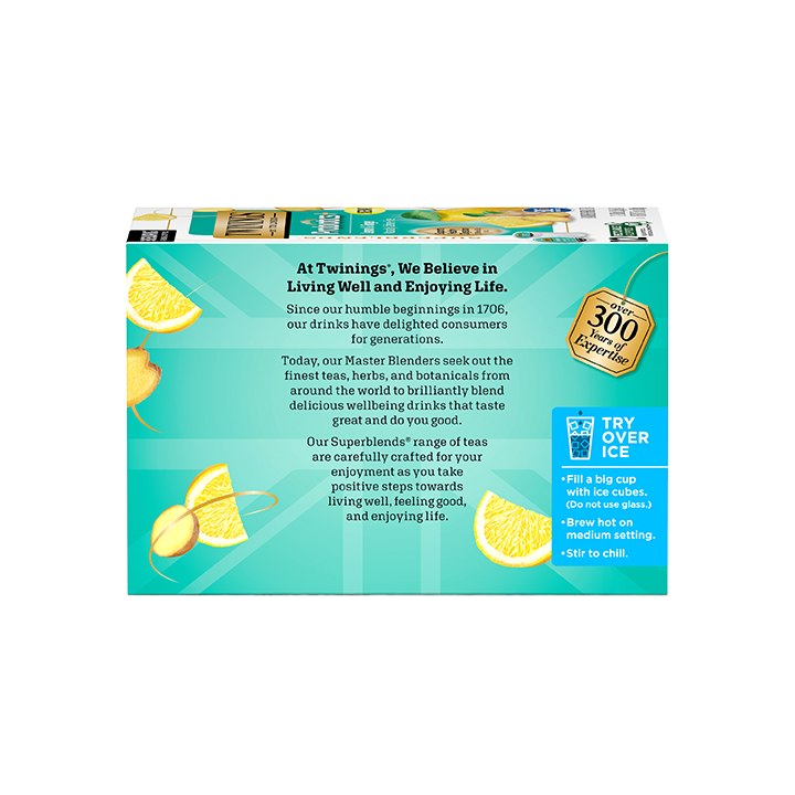 Probiotics+ Lemon & Ginger K-Cup® Pods – Twinings North America